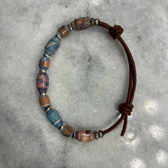 Jewelry | Beaded Adjustable Strap Bracelet | Poshmark